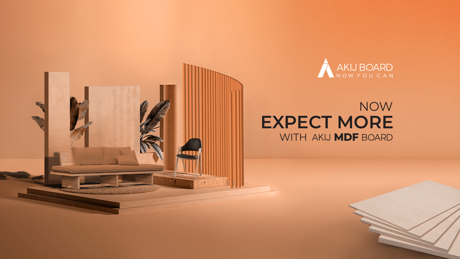Akij Board Introduces "MDF Board" For Versatile Applications
